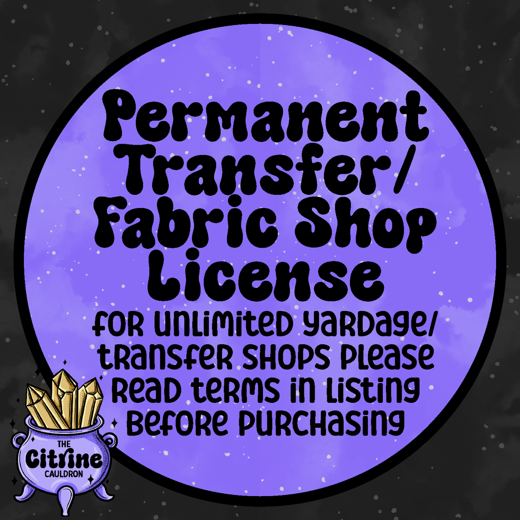 Commercial LIcenses – The Citrine Cauldron