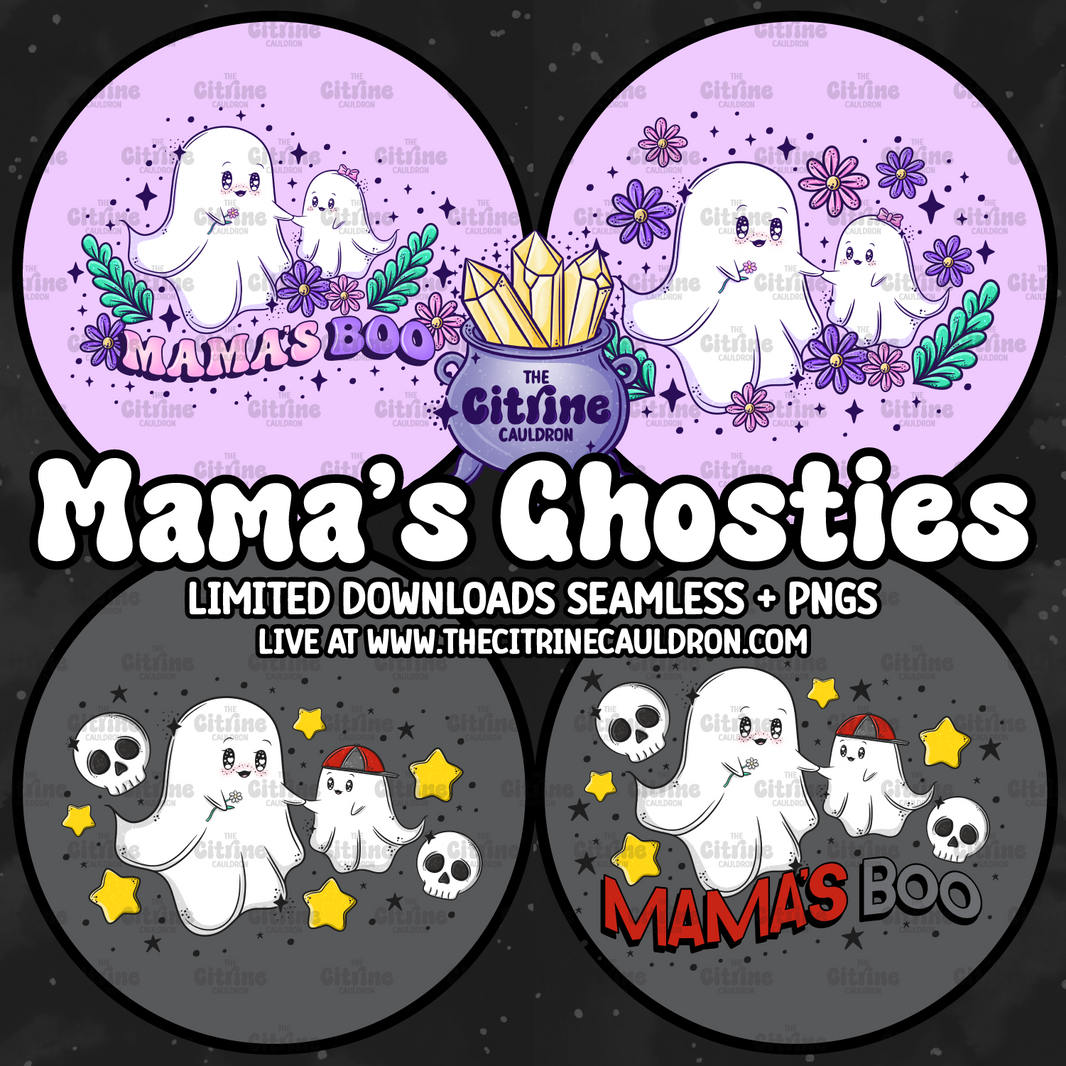 GHOSTIES PNG – The Citrine Cauldron